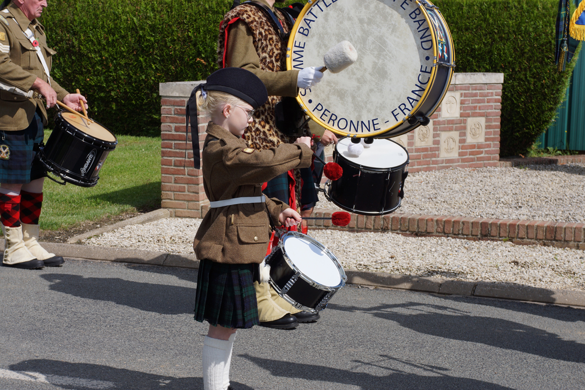Somme Battlefield Pipe Band Honour Great War Pipers – Silent Picket